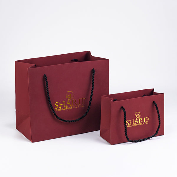 BG007 Jewellery Packaging Paper Bag – TUTU DISPLAY