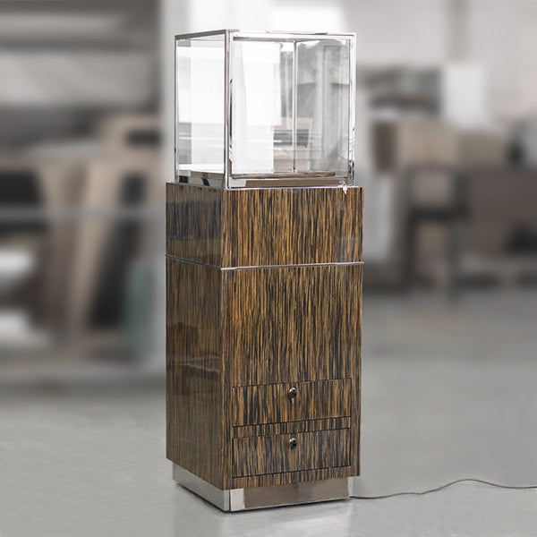 DM170 Automatic Lifting Exhibition Showcase for Jewellery – TUTU DISPLAY