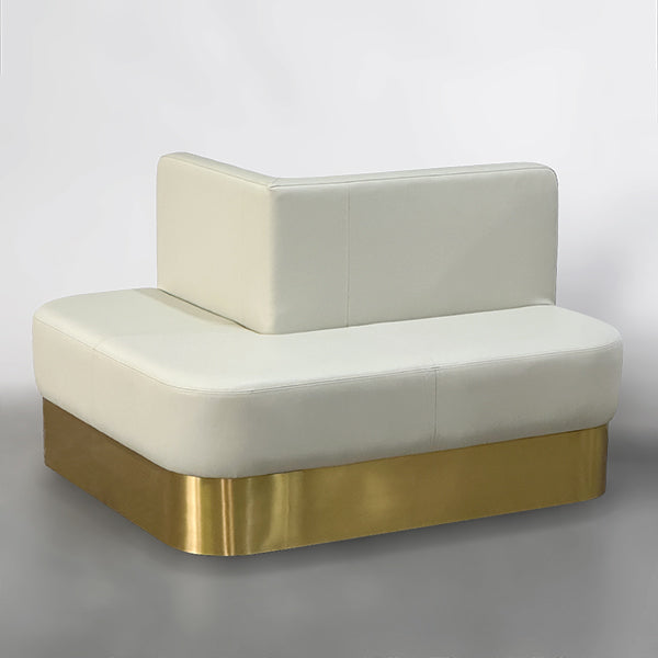 DM225 Grey Lounge Corner Sofa Metal Base – TUTU DISPLAY