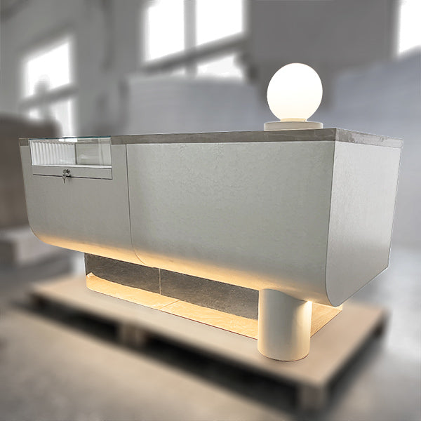 DM248 Jewellery Store Cashier Counter POS Table – TUTU DISPLAY