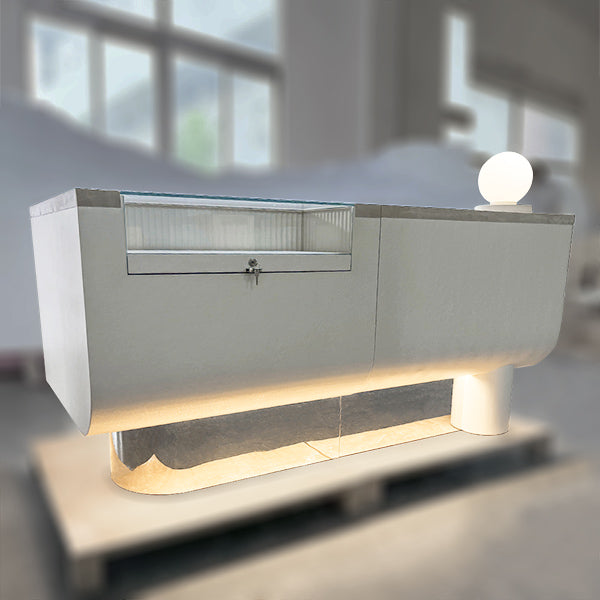 DM248 Jewellery Store Cashier Counter POS Table – TUTU DISPLAY