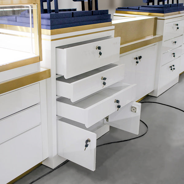 DM188 Custom Luxury Display Case Kiosk – TUTU DISPLAY